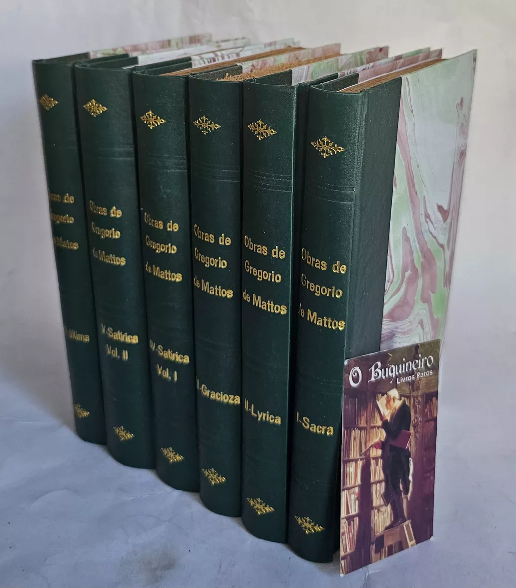 Obras Completas De Gregório De Matos - 6 Volumes - O Buquineiro